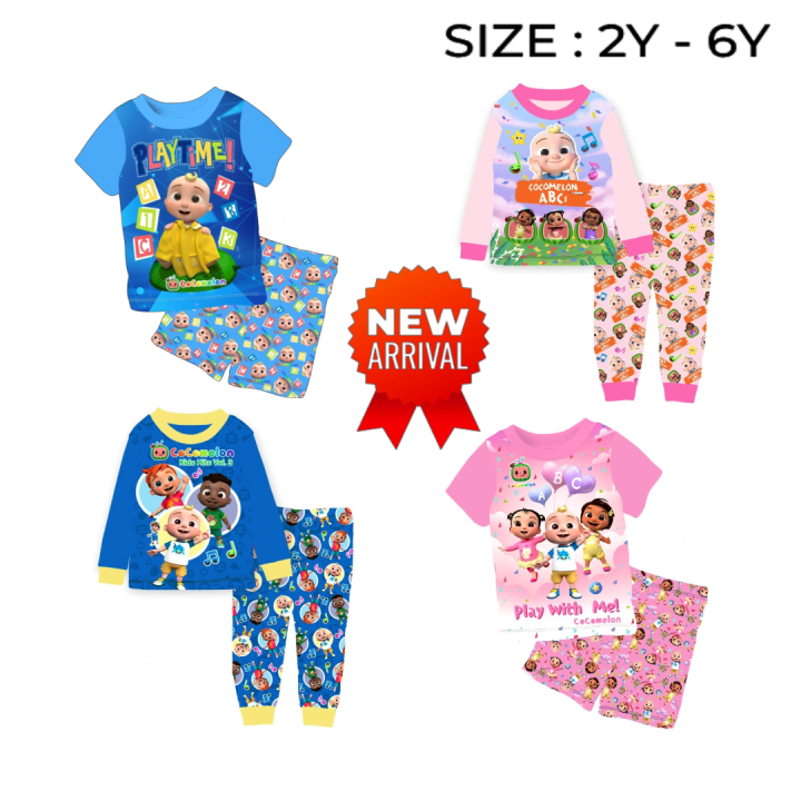 Cocomelon Pyjamas Kids Baju Tidur (2) | Lazada