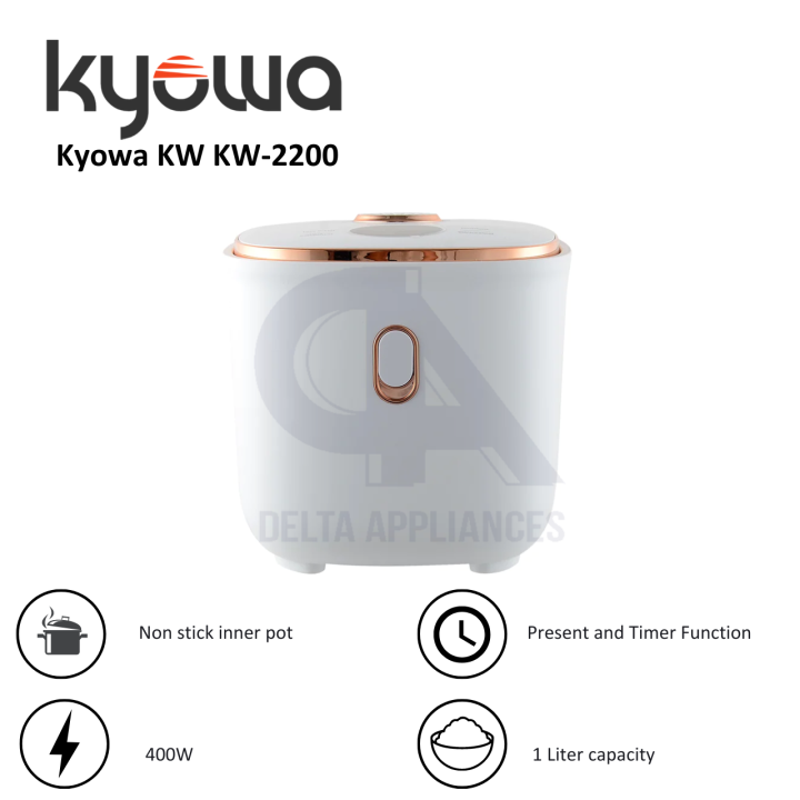 Kyowa Low Carb Rice Cooker (White) KW-2200 | Lazada PH