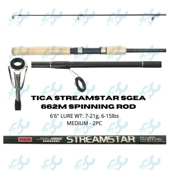 Tica Streamstar SGEA 662M Spinning Fishing Rod | Lazada PH