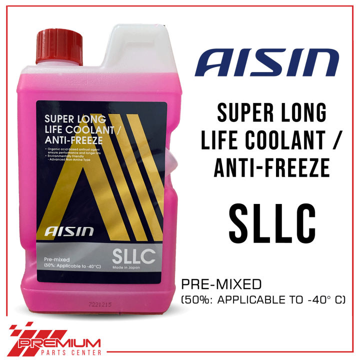 AISIN Super Long Life Coolant Pink Ready to Use 1 Liter | Lazada PH