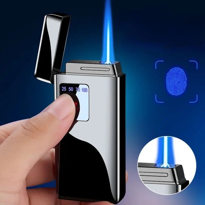 【DOGO OS】Windproof Lighter Unique Style Touchscreen Thumbprint Access ...