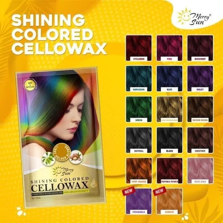 Merry Sun Cellowax Hair Color Net60m | Lazada PH
