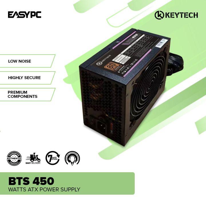 COD EasyPC | Keytech BTS 450 | 550 | 650| 750watts power supply| ATX ...