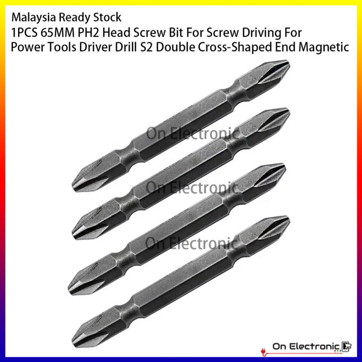 1PCS 65MM PH2 Head Screw Bit for Screw Driving for Power Tools Driver ...