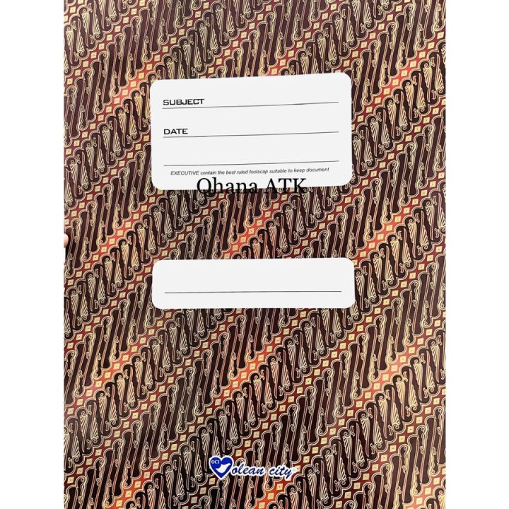 [ 1biji ] map Batik stop map Batik Folio | Lazada Indonesia