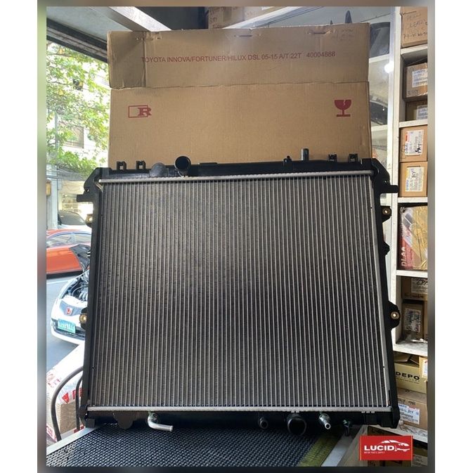 Evercool Radiator Toyota Innova , Fortuner , Hilux 2005 -2015 Diesel ...