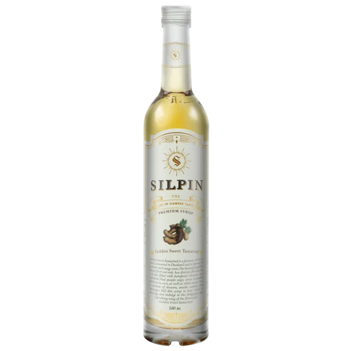 SILPIN Golden Sweet Tamarind Syrup ซิลพิน ไซรัป กลิ่นมะขามหวาน 500ml ...