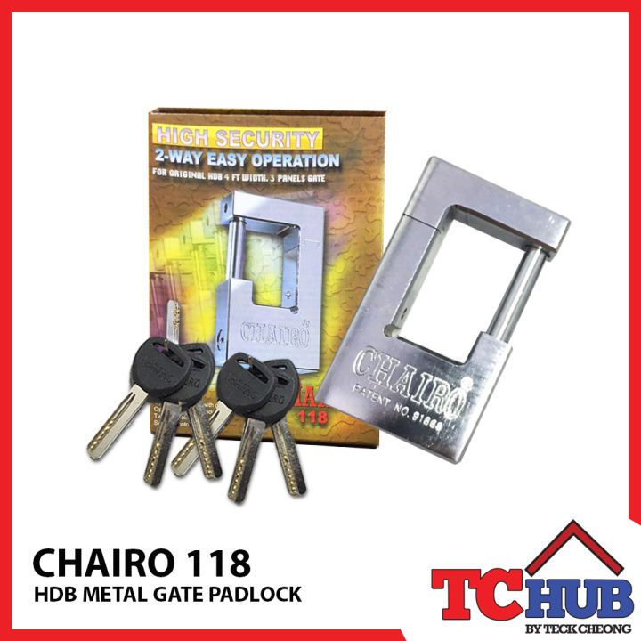 Chairo 118 HDB Gate Padlock | Lazada Singapore