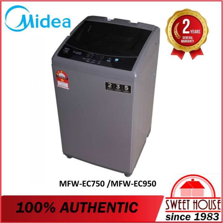 [FAST SHIPPING] Midea 7.5kg MA100W75 MFW-751S / MFW-EC750 Washing ...