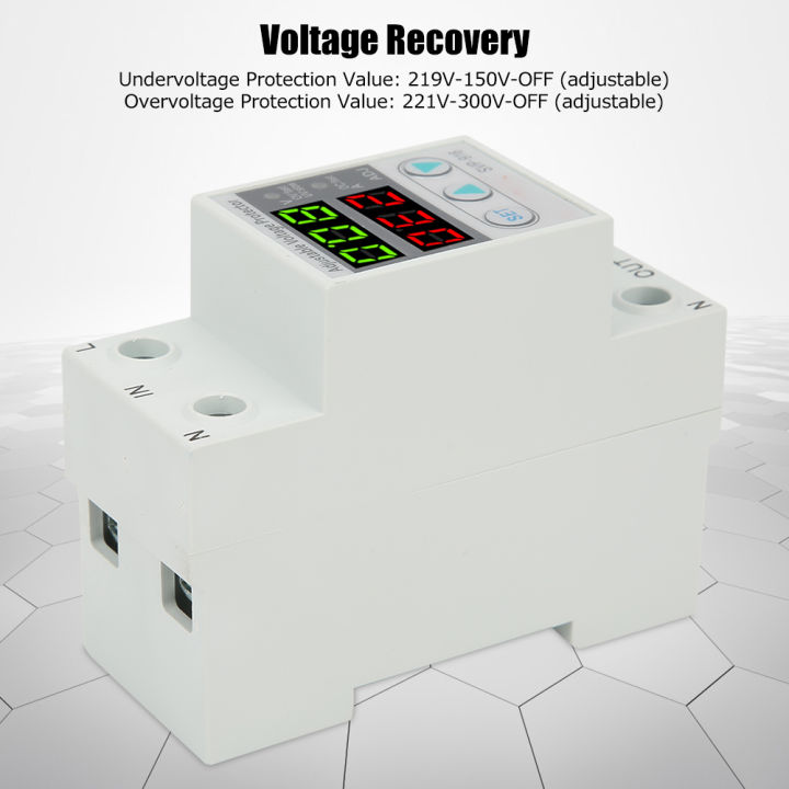 Voltage Recovery Voltage Protection Device Plastic for Undervoltage ...
