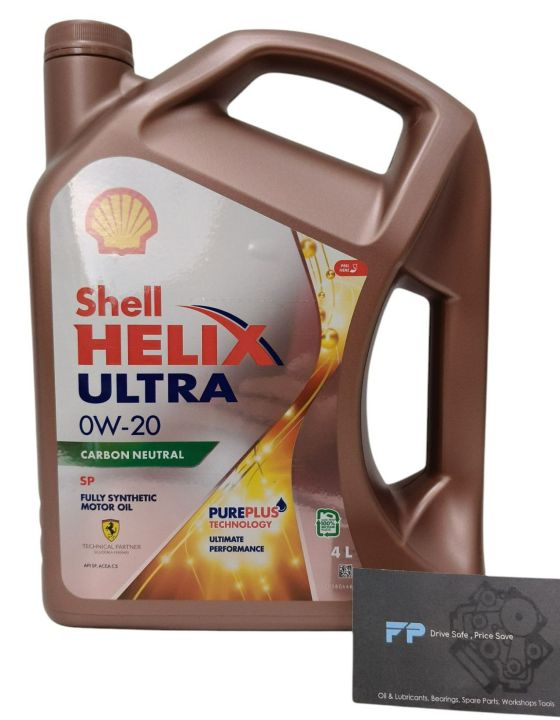 Shell Helix Ultra 0W20 4L Engine Oil (0W-20) | Lazada Singapore