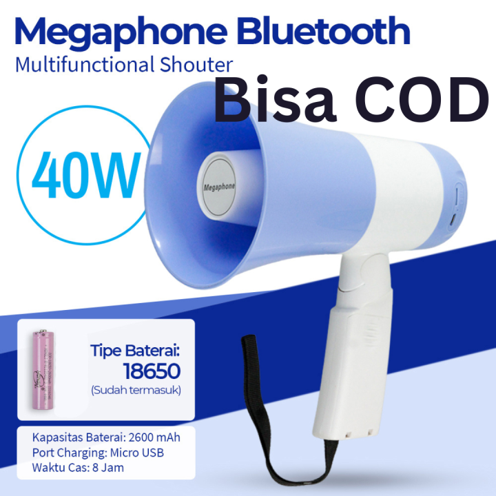 Toa Megaphone Bluetooth Multifunctional Shouter 40 W | Lazada Indonesia