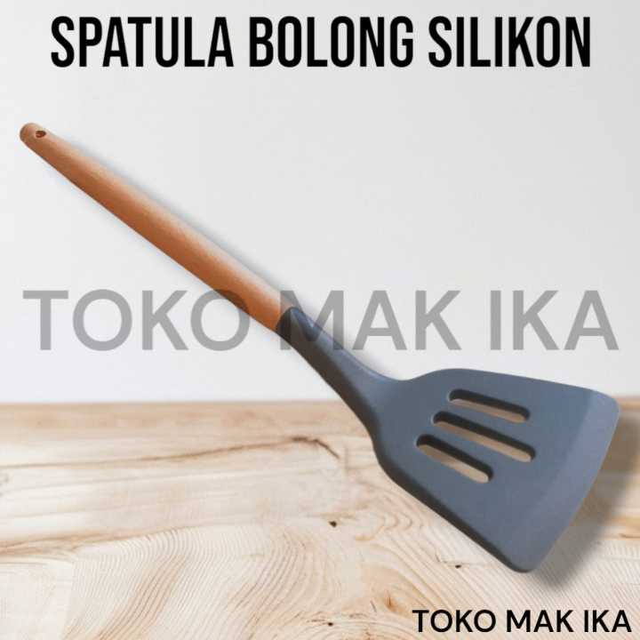 Spatula Set Alat Masak Sutil Pengorengan Centong Sayur Stainless Anti ...