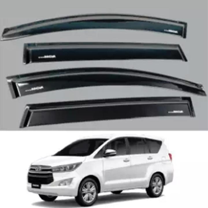 Toyota Innova 2017 Window Door Visor Black | Lazada PH