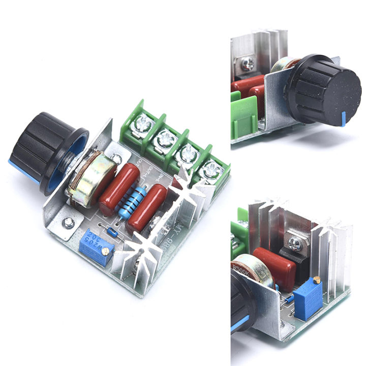 Dimmer 220V 2000W Speed Controller Dimmer Switch Electronic Voltage ...
