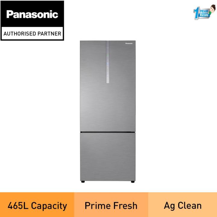 PANASONIC NR-BX471CPSM 2-DOOR BOTTOM FREEZER REFRIGERATOR STEEL DOOR ...