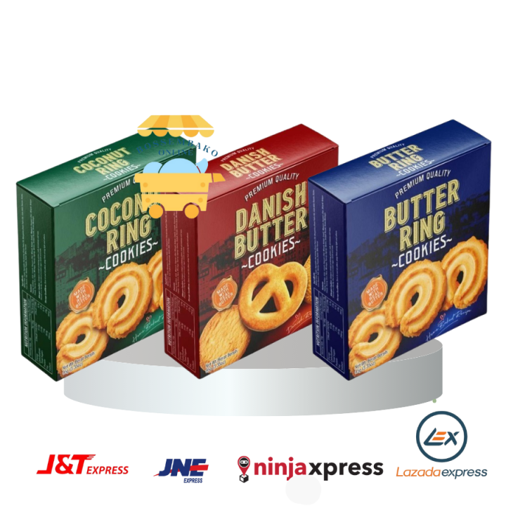 Ever D.Cookies 95gr Ever Delicious Cookies Butter Ring Coconut Ring ...