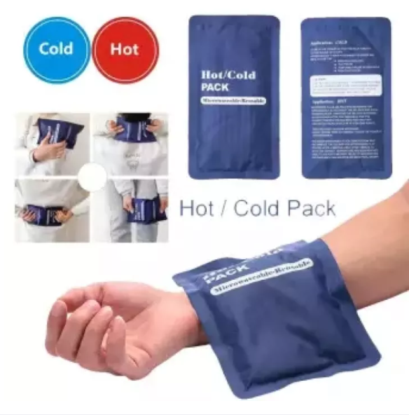 2pcs Waterproof Gel Microwavable Freezable Hot Cold Pack Ice Bag For ...