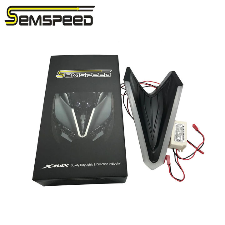 SEMSPEED Motorcycle Headlight LED Head Light Headlamp For Yamaha ...