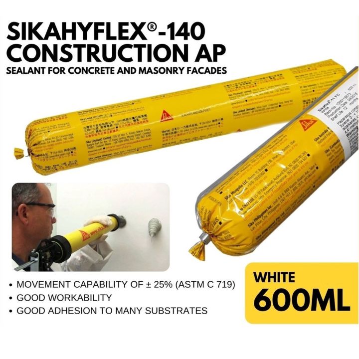 SIKA HYFLEX 140 (600ml) Sikaflex Construction AP Polyurethane Joint ...