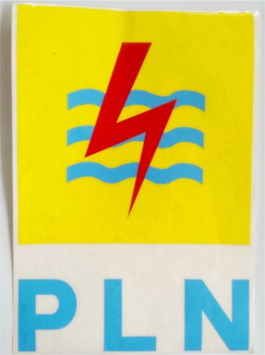 LOGO PLN UKURAN 25 CM STICKER CUTTING | Lazada Indonesia