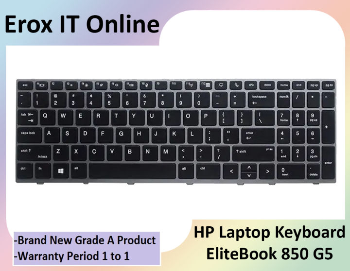 Replacement Keyboard For HP EliteBook 850 G5 755 G5 855 G5 750 G5 ...