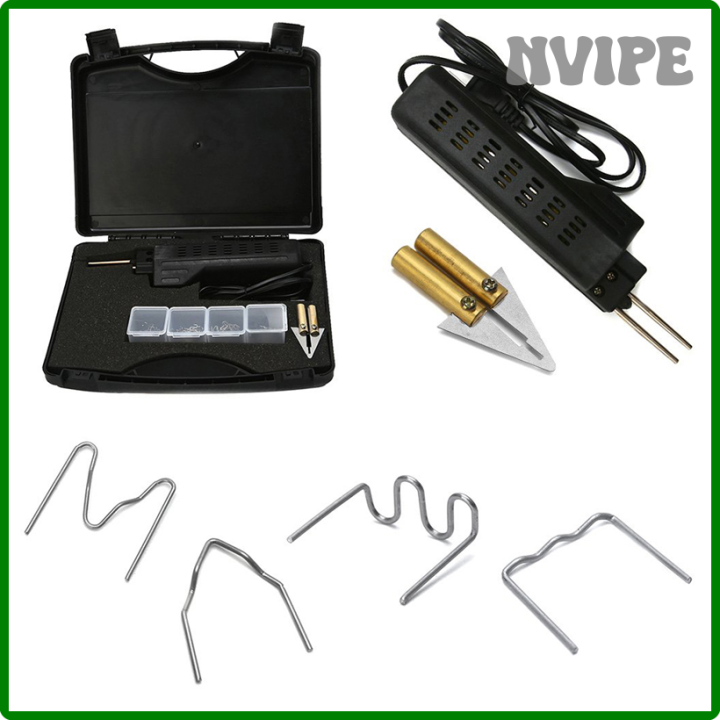 NVIPE Car Bumper Repair Hot Stapler Car Handy Plastic Welder Garage ...