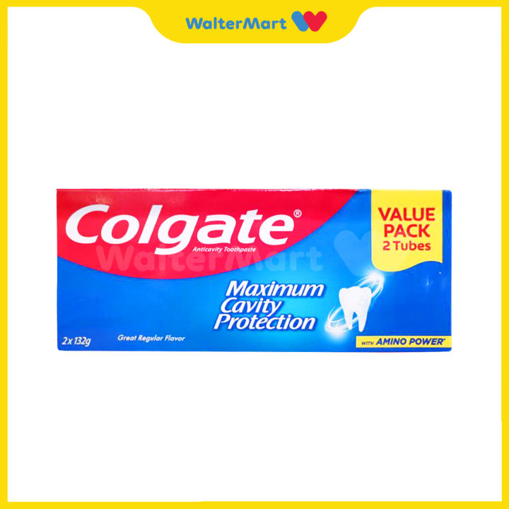 COLGATE Maximum Cavity Protection Anti-Cavity Family Toothpaste 132g ...