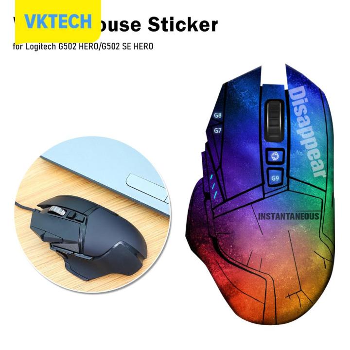 Matte Wired Mouse Stickers Protective Film for Logitech G502 HERO/G502 ...