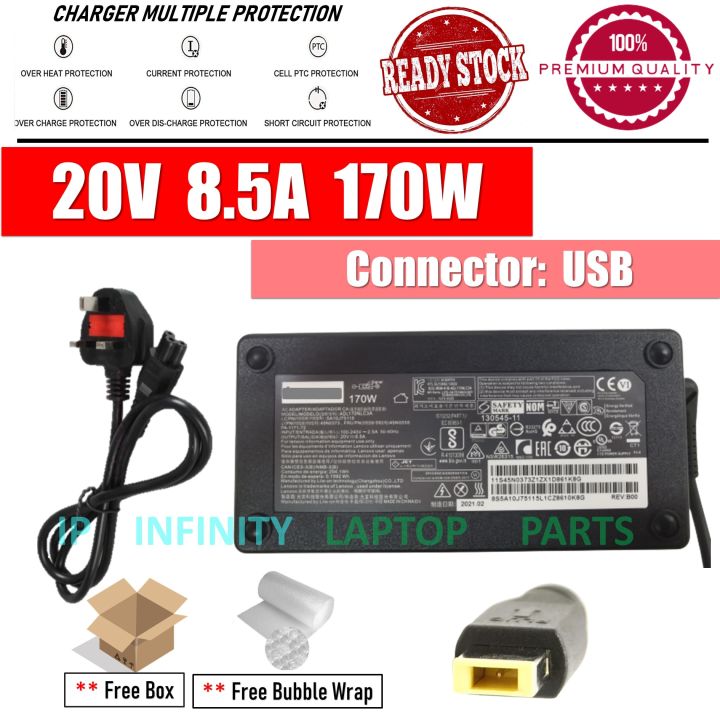 Lenovo 20V 6.75A 8.5A 11.5A 135W 170W 230W gaming laptop charger Ac ...