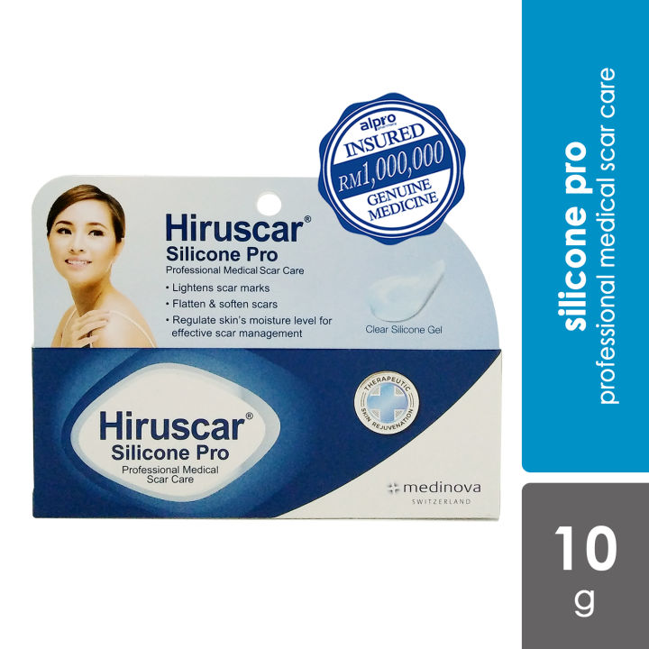 Hiruscar Silicone Pro 10g (for old and new scars Acne Scars Surgery ...
