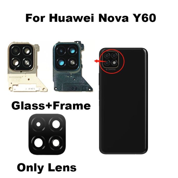 Original For Huawei Nova Y60 Back Camera Glass Lens Rear Camera Glass ...