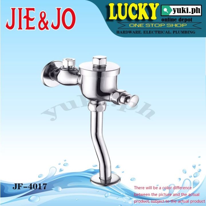 JF4017 TOILET BRASS PUSH BUTTON URINAL FLUSH VALVE WITH POLISHED CHROME ...