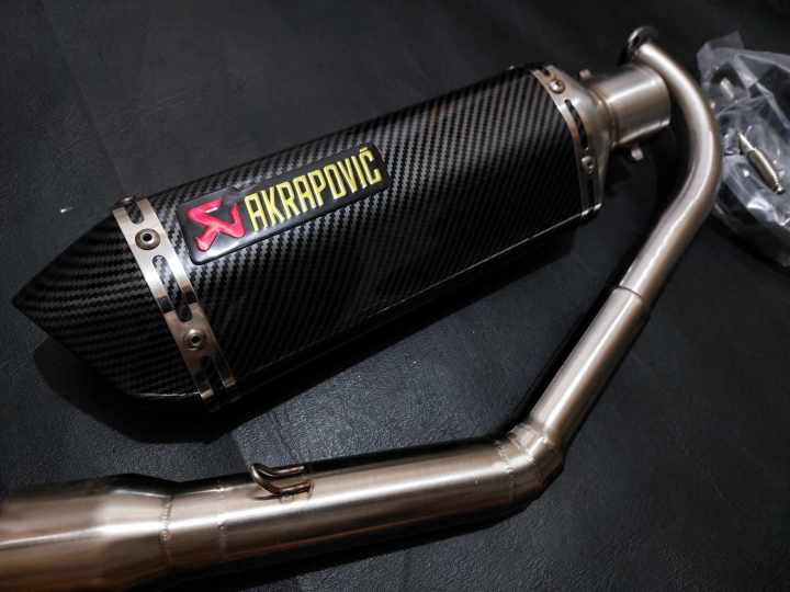 Akrapovic Full System for Nmax V2 Aerox V1/V2 with Silencer | Lazada PH