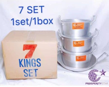 Caldero / Kaldero & Kawali / Cawali makapal aluminum pot & pan cookware ...