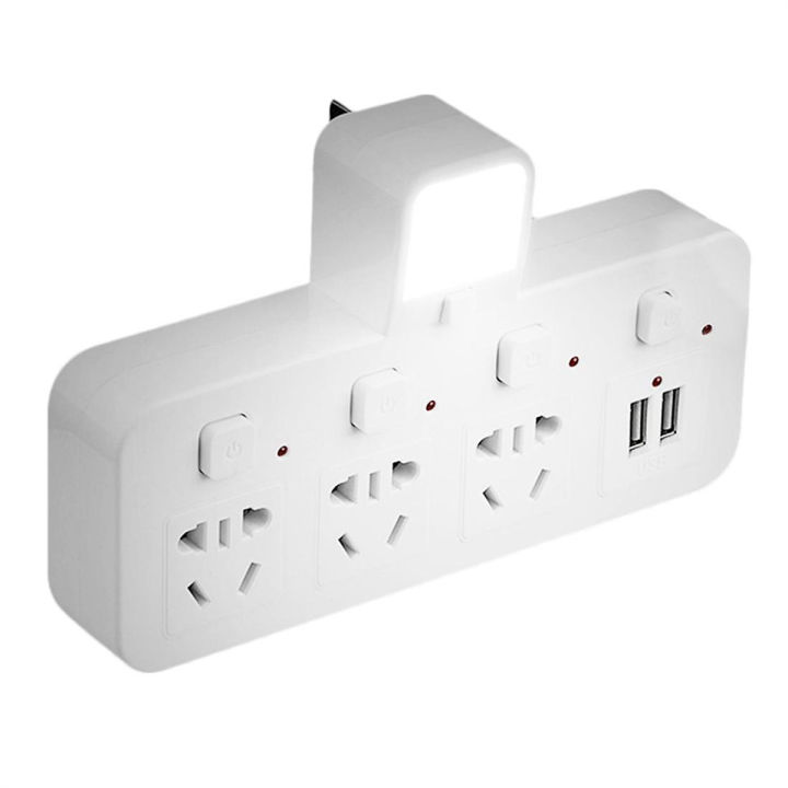 Usb Plug - In Lightning Protection + Usb + Independent Switch Night ...