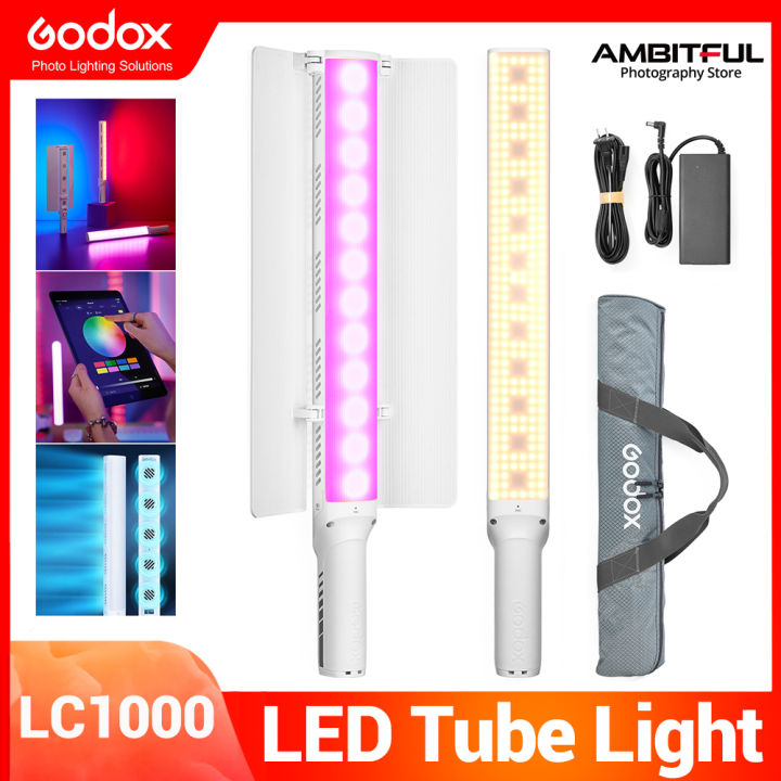 Godox LC1000 LED Light Stick 100w RGB LED Video Light APP Control ...