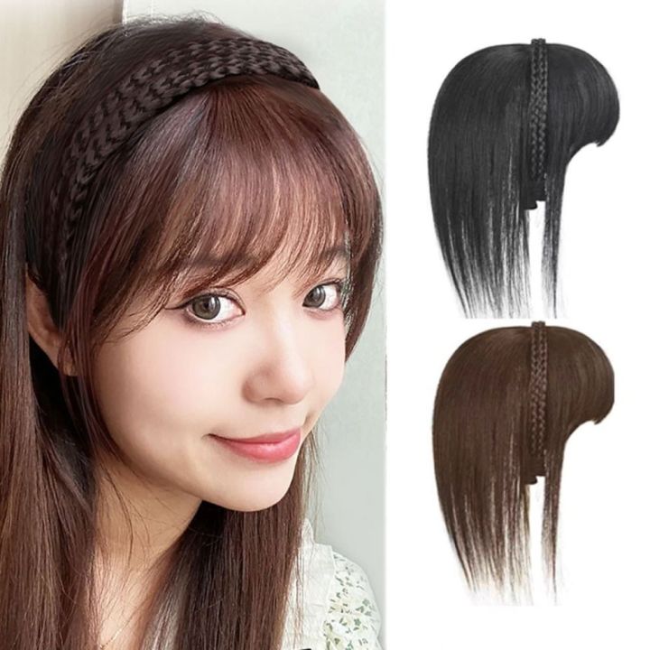BAIXL 假发 High quality Soft All-Match Fringe Invisible Girls Trendy ...