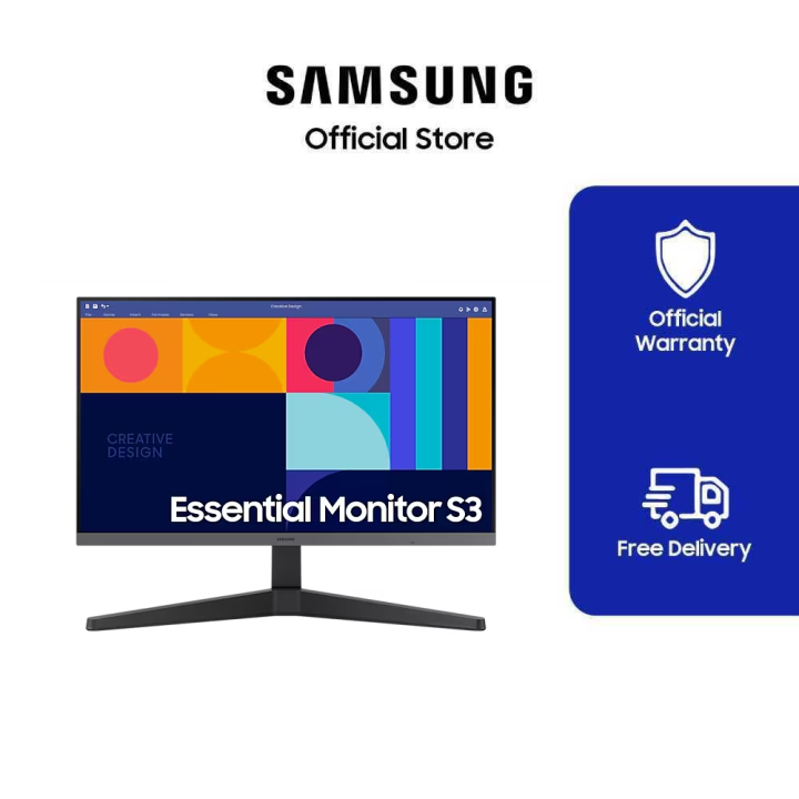 24" Essential Monitor S3 S33GC FHD LS24C330GAEXXP | Lazada PH