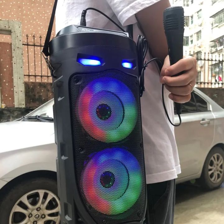 🔥ไซค์ใหญ่🔥 ZQS4239 ลำโพง ลำำโพงบลูทูธ ลำโพงบลูทูธใหญ 8นิ้ว มีไฟLED ...