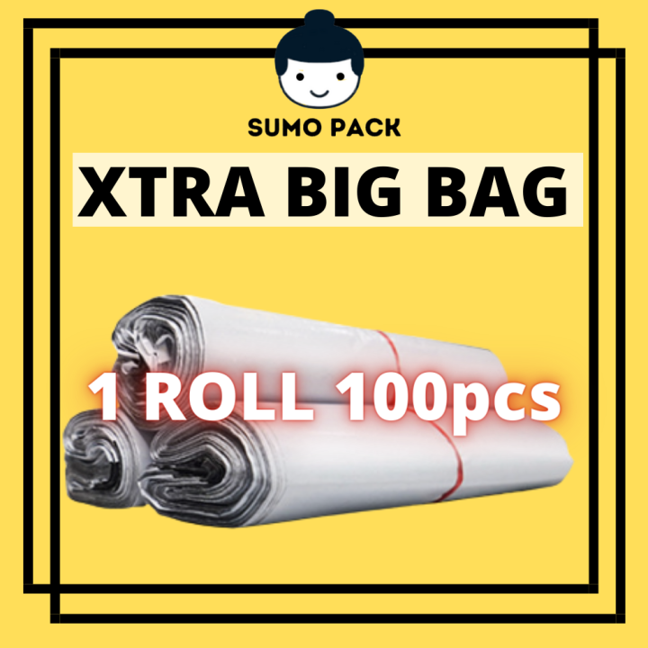 SUMOPACK 【100PCS】 SUMOPACK White Packaging Bag Flyers Courier Bag no ...