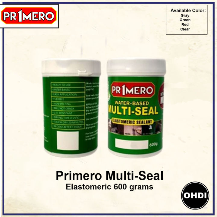 PRIMERO Multi-Seal Elastomeric Sealant 600 grams | Lazada PH