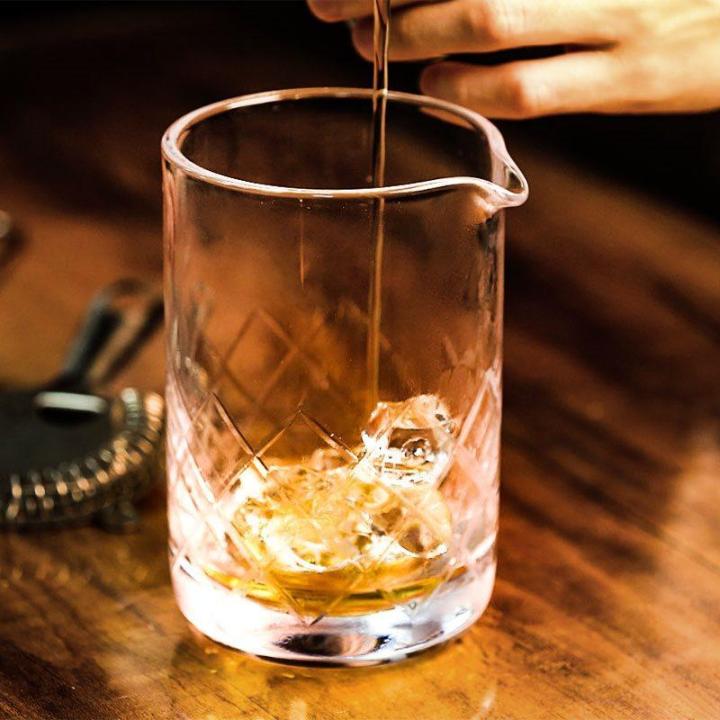 Japanese crystal mixing glass cocktail mixer bar cocktail ma | Lazada PH