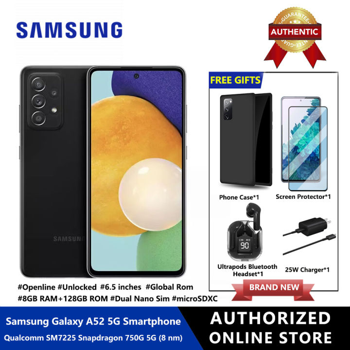 Samsung Galaxy A52 Dual Sim 5G Smartphone [8GB RAM + 128GB ROM] Dual ...