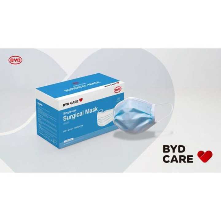 【Stay Safe】BYD CARE 3-Ply Face Masks | Lazada Singapore