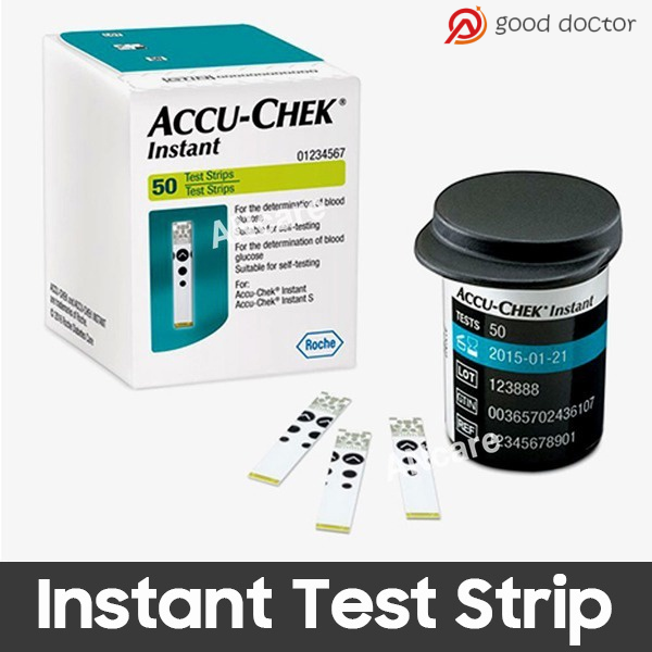 (Exp: October, 2025) ACCU CHEK ACCUCHEK Instant Test Strip 50's / 100's ...