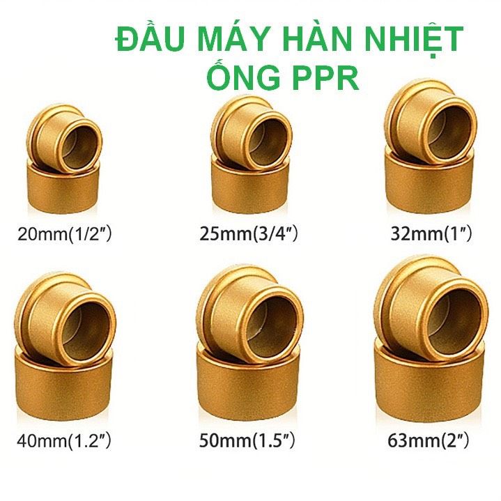 Đầu Hàn Máy Hàn Ống Nhiệt PPR đủ kích cỡ | Lazada.vn