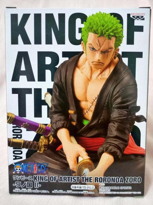 Japan Version Banpresto King Of Artist Zoro Anime Figures Toy | Lazada