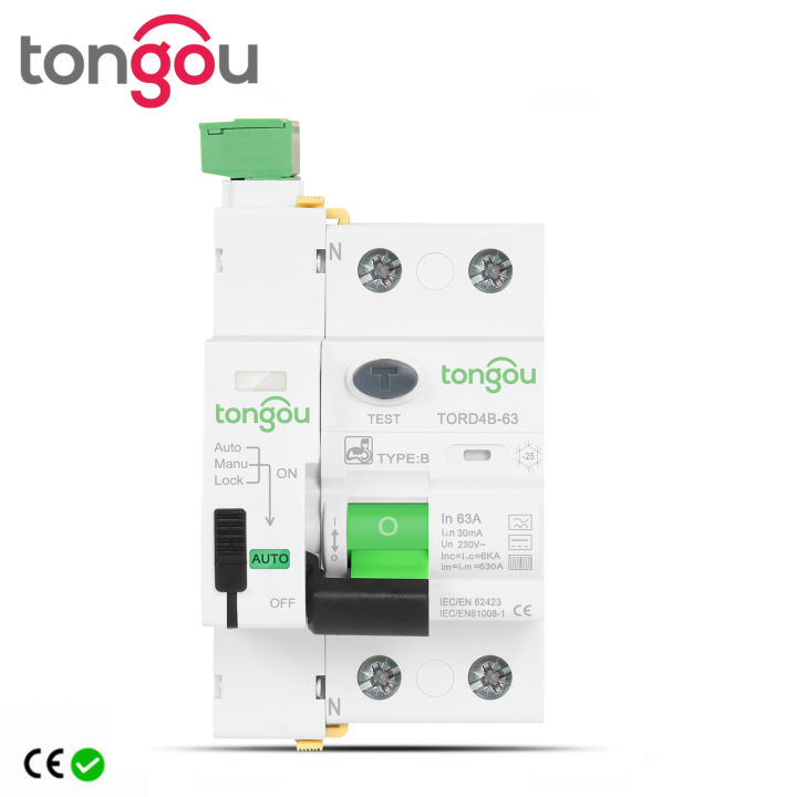 2-year warranty Type B DC RCCB RCD Electric Vehicle EV Residual Smart ...