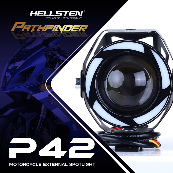 Pathfinder Motorcycle Lights | Hellsten P42 | Lazada PH